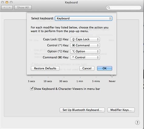 System Settings How To Get Mavericks 10 9 1 To Remember External Keyboard Modifier Keys Ask
