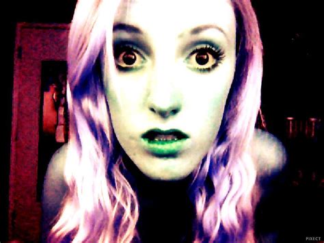 Kitty Saurus Rex Scene Hair Dye My Hair Halloween Face Makeup