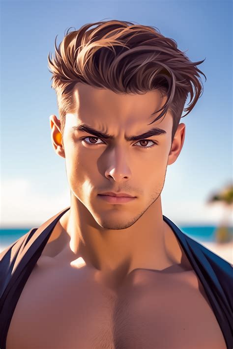 Download Ai Generated Man Shirtless Royalty Free Stock Illustration Image Pixabay