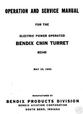 Original Operation And Service Manual B 17g Chin Turret 37443749
