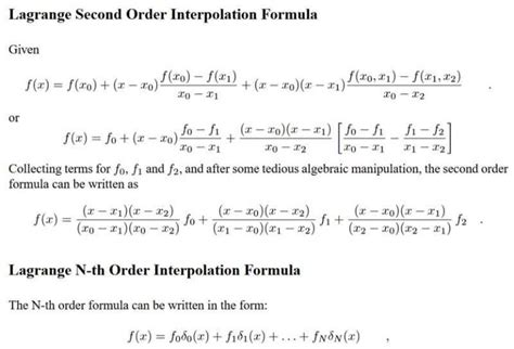 Lagrange Interpolation Formula ⭐️⭐️⭐️⭐️⭐