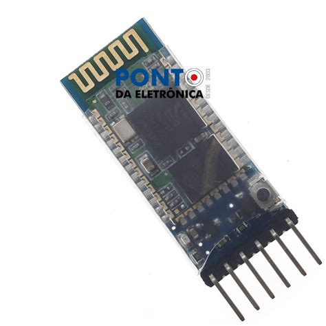 Módulo Bluetooth Rs232 Hc 05 Ponto Da Eletrônica