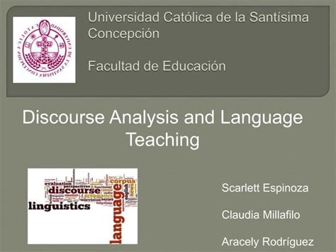 Ppt Discourse Analysis Ppt