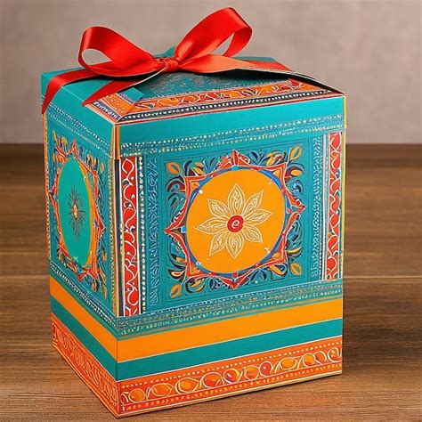 Premium Ai Image Indian Sweets Assorted Diwali Sweets T Box Diwali
