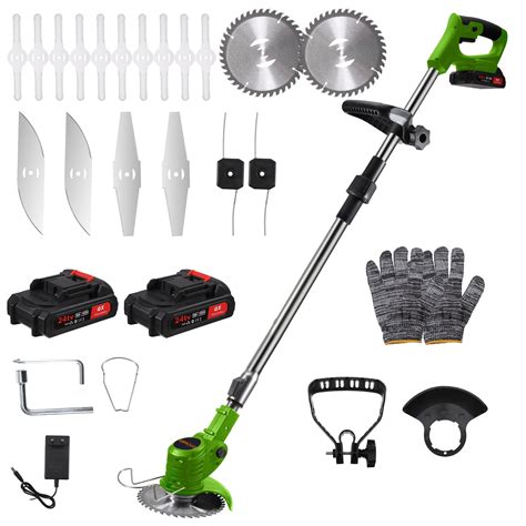 Portable Garden Weeding Machine Cordless Electric Mower With Brushless