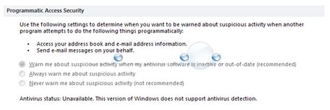 How To Prevent Message A Program Is Trying To Send An Email On Your Behalf Outlook