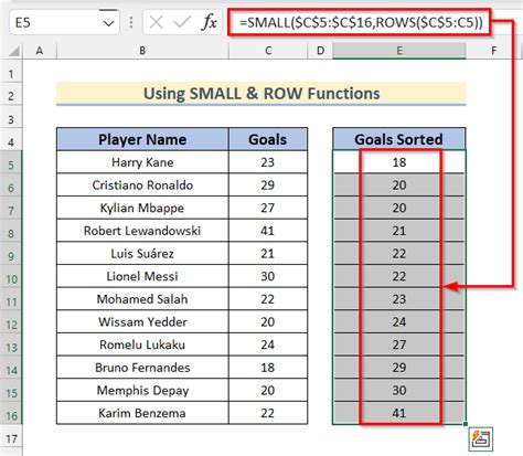 How To Put Numbers In Order In Excel Using Formula