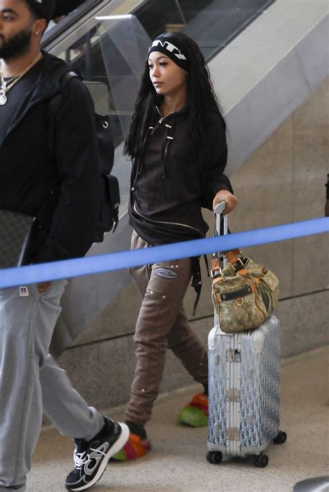 Coi Leray Arrives At Lax Airport In Los Angeles 04282023 Hawtcelebs