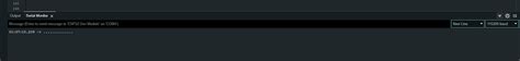 Serial Monitor Issue After Uploading Code Programming Questions