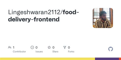 Github Lingeshwaran2112food Delivery Frontend