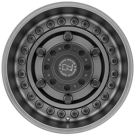 Black Rhino Armory Gun Black Wheels