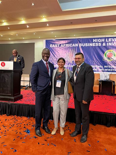 Lina Ratansi On Linkedin An Honour To Meet My Dear Friend Sanjay Rughani And Tpsf Ceo John Ulanga…