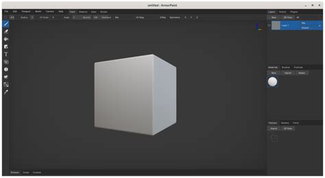 Installare ArmorPaint In Fedora GNU Linux E Software Open Source