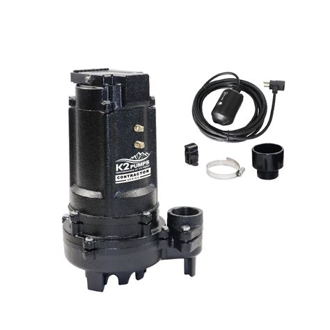 Contractor Series 34 Hp Sump And Effluent Pump With Piggyback Tethered