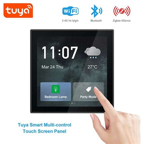 Tuya WiFi multifonctionnel et panneau de commande intelligent Zigbee