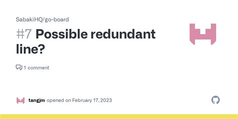 Possible Redundant Line · Issue 7 · Sabakihqgo Board · Github