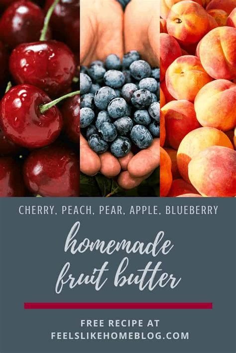 Homemade Fruit Butter