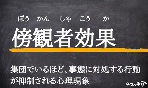 傍観者効果とは？身近な例や有名な事件、原因まで徹底解説！ スッキリ
