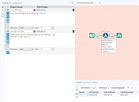 Solved Deriving Previous Quarter End Date Based On A Part Alteryx