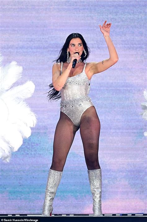 Dua Lipa Stuns In An Array Of Dazzling Sequin Outfits As She Welcomes