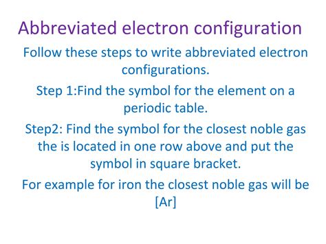 Electron Configuration Ppt