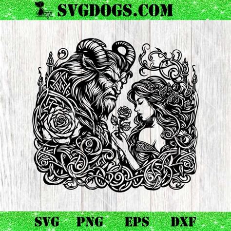 Beauty And The Beast Svg Png