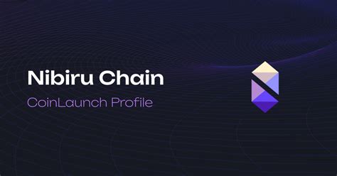 Nibiru Chain Project And Nibi Ico Analysis Rating Review And Stats