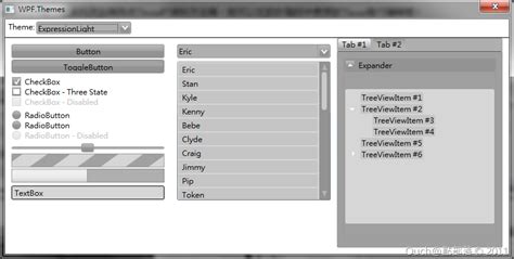 WPF 快速為WPF換裝 使用WPF Themes Ouch 點部落 點部落