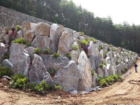 조경석 석축 온양석 자연석 발파석 판석 보령석 돌붙임시공 전석쌓기 전원주택 하천공사 모든 돌쌓기 산벽시공전문 네이버 블로그