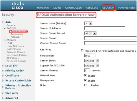 Problems With Radius And Wlc Cisco Community