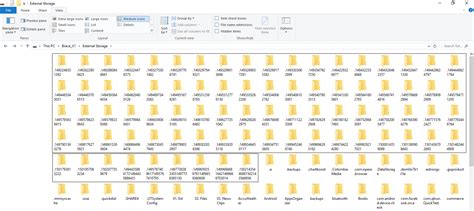 Kitkat What About Unknown Or Hidden Folders In Android After Connecting With PC Android