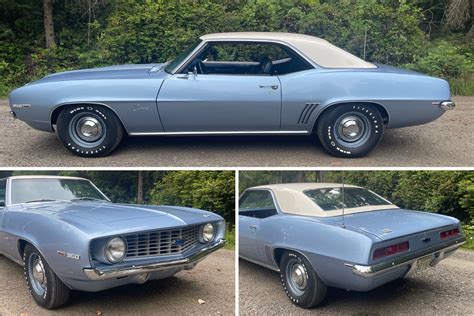 Chevrolet Camaro 69 Azul