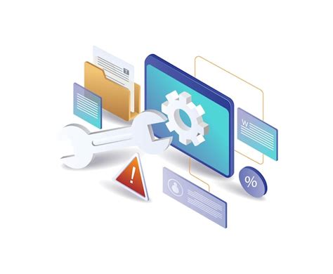 Premium Vector Latest Application Data Maintenance Management