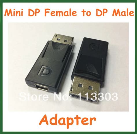 Pc DP DisplayPort Converter Mini DP Female To DP Male Computer Adapter Connector Extender In