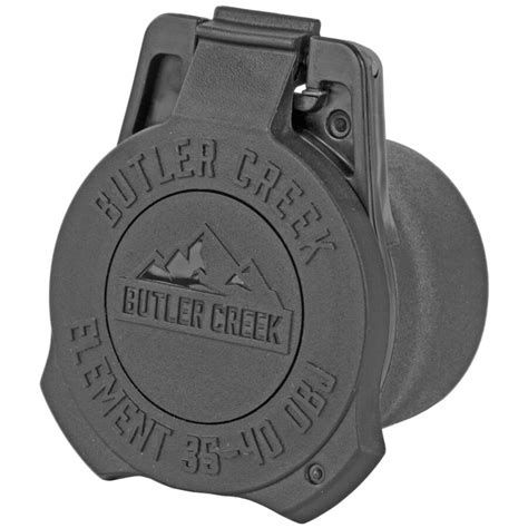 Butler Creek Element Scope Cover 40mm Black Objective