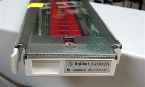 Agilent 34972A With 34902A Mux Satcom Solutions