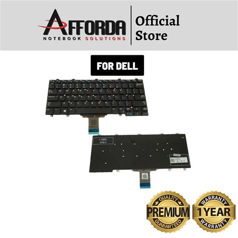 Dell E7250 E5270 Laptop Keyboard Shopee Malaysia