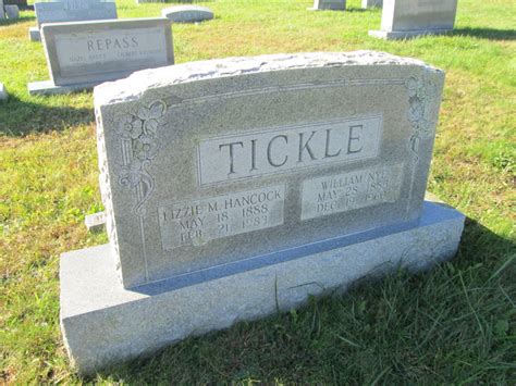 Lizzie Mabel Hancock Tickle 1888 1983 Find A Grave Gedenkplek