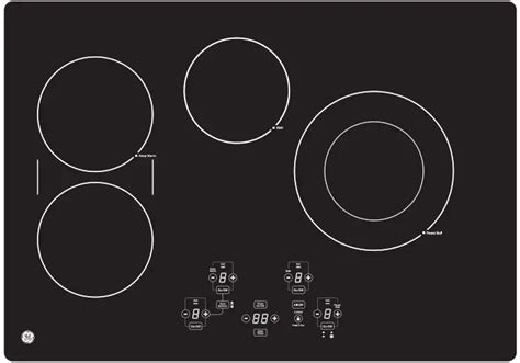 Ge Profile Jp5030dj 30 Inch Built In Touch Control Electric Cooktop