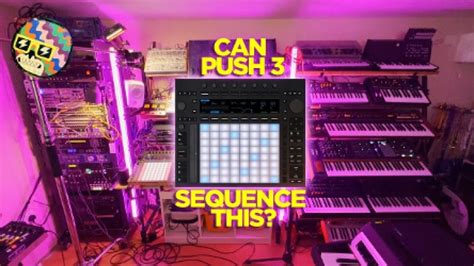 Sequencing A Room Of Midi Gear With Push 3