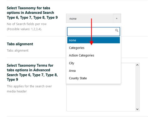 How To Setup The Advanced Search Type 8 Wp Residence Help