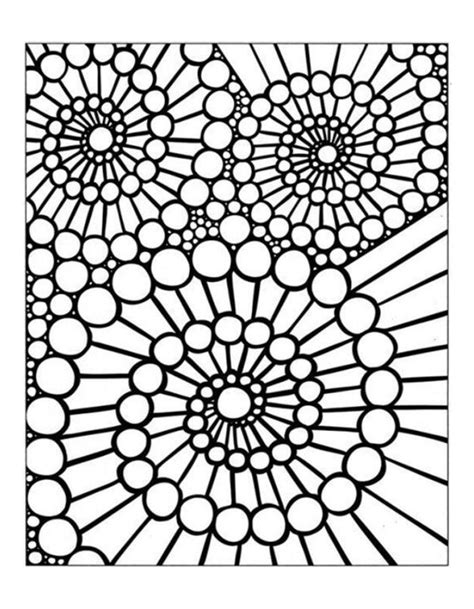 Coloring Pages Abstract Art Printable