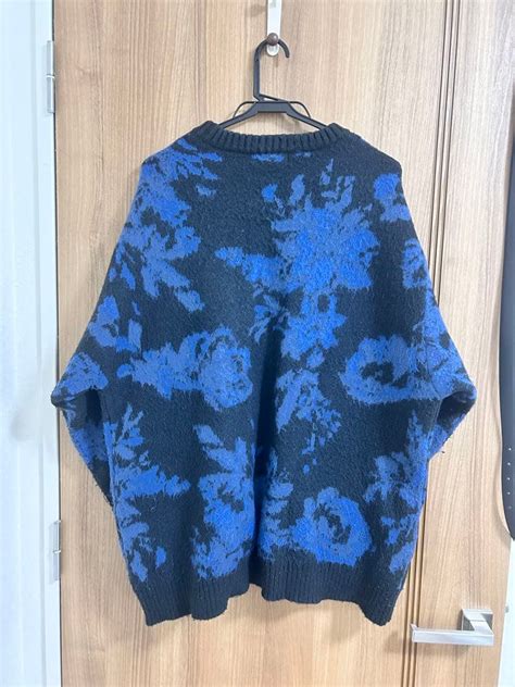 【clel】loose Floral Jacquard Shaggy Knit メルカリ
