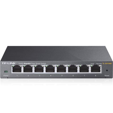 Tp Link Tl Sg108e 8埠 Gigabit簡易智慧型網路交換器 交換器 Yahoo購物中心