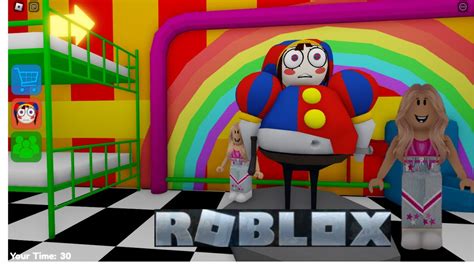 Roblox Digital Circus Barrys Prison Run Youtube