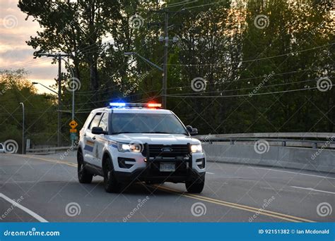 Rcmp Car Lights On
