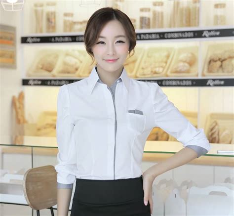 เสื้อเชิ้ตผู้หญิงแฟชั่นเกาหลีมาใหม่สวยๆราคาถูก