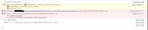 Layers Not Loading Getting Blinking Blue Dot Esri Community