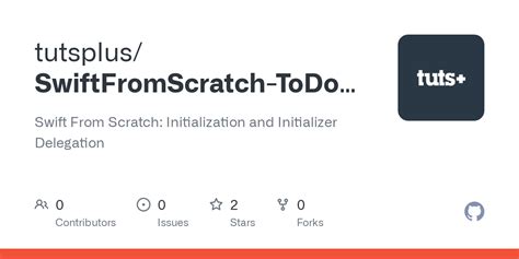 GitHub Tutsplus SwiftFromScratch ToDo 4 Swift From Scratch