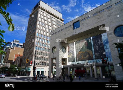 Montreal Canada 17 Sep 2022 View Of Musee Des Beaux Arts De Montreal
